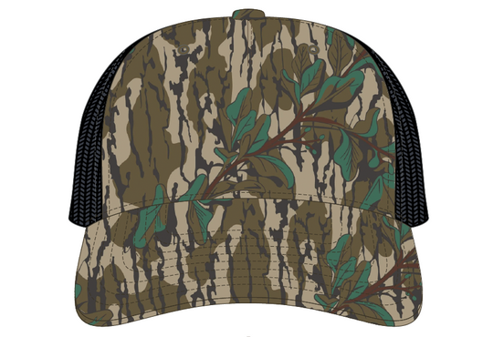 12 Richardson 112P Mossy Oak Greenleaf Custom Hat – Coastland Print Co.